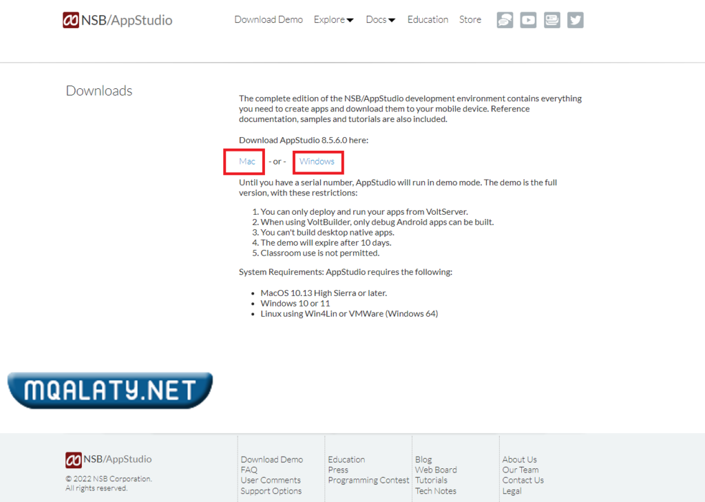 تحميل برنامج nsb appstudio مجانا برابط مباشرة - موقع مقالاتي